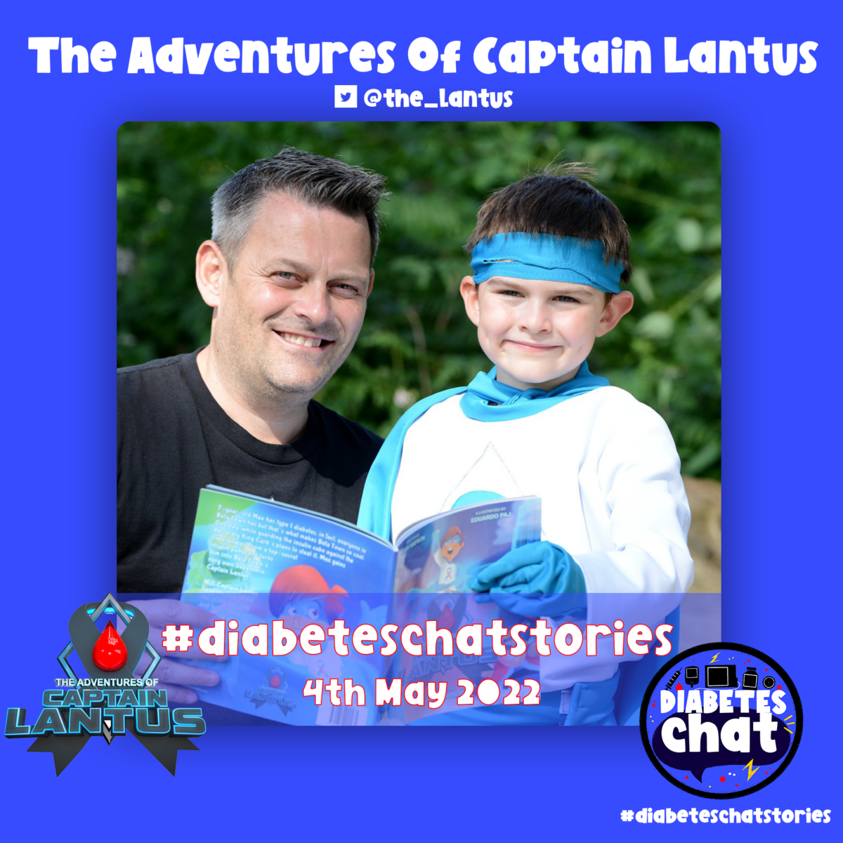#diabeteschatstories EP 1: The Adventures of Captain Lantus – #DiabetesChat