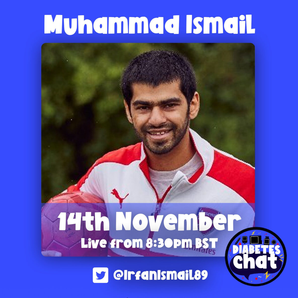 #diabeteschat – Muhammad Irfan Ismail (14.11.22) – #DiabetesChat
