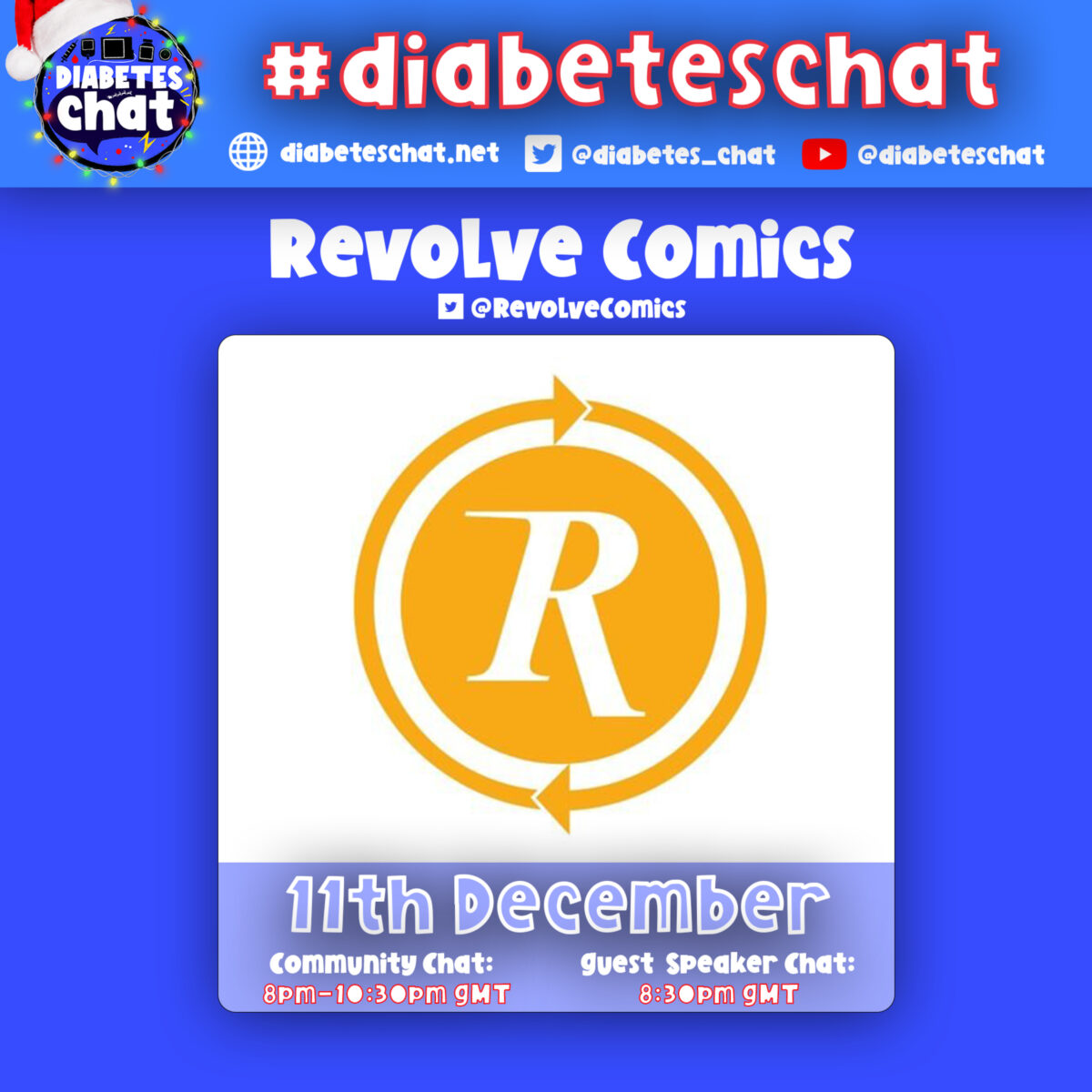 #diabeteschat – Revolve Comics – #DiabetesChat