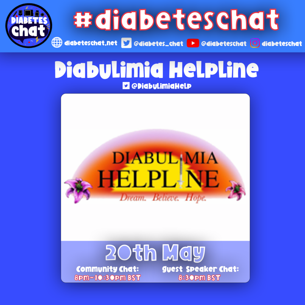 #diabeteschat – A place for anyone with Diabetes to chat!