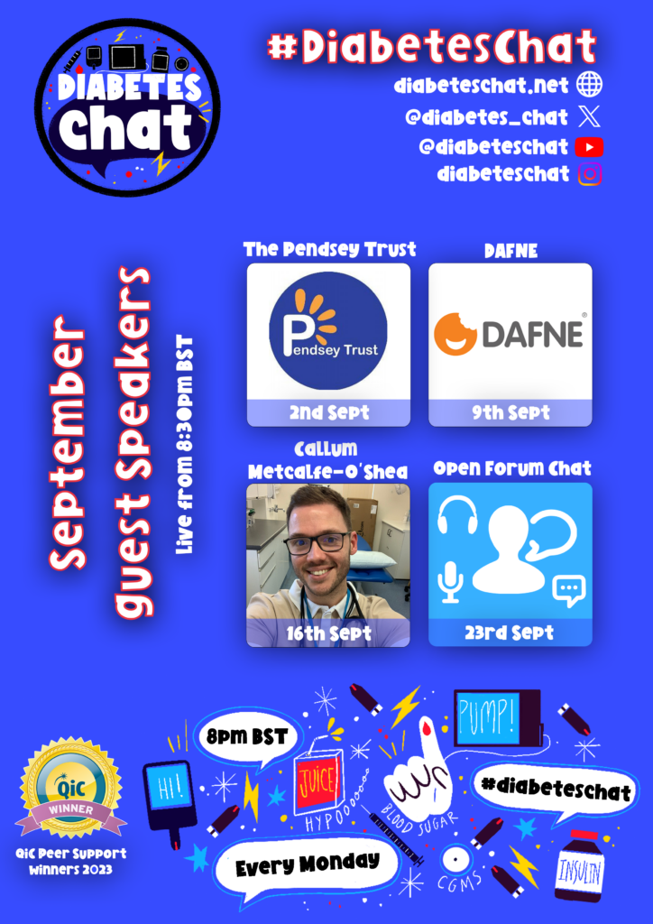 #diabeteschat – A place for anyone with Diabetes to chat!