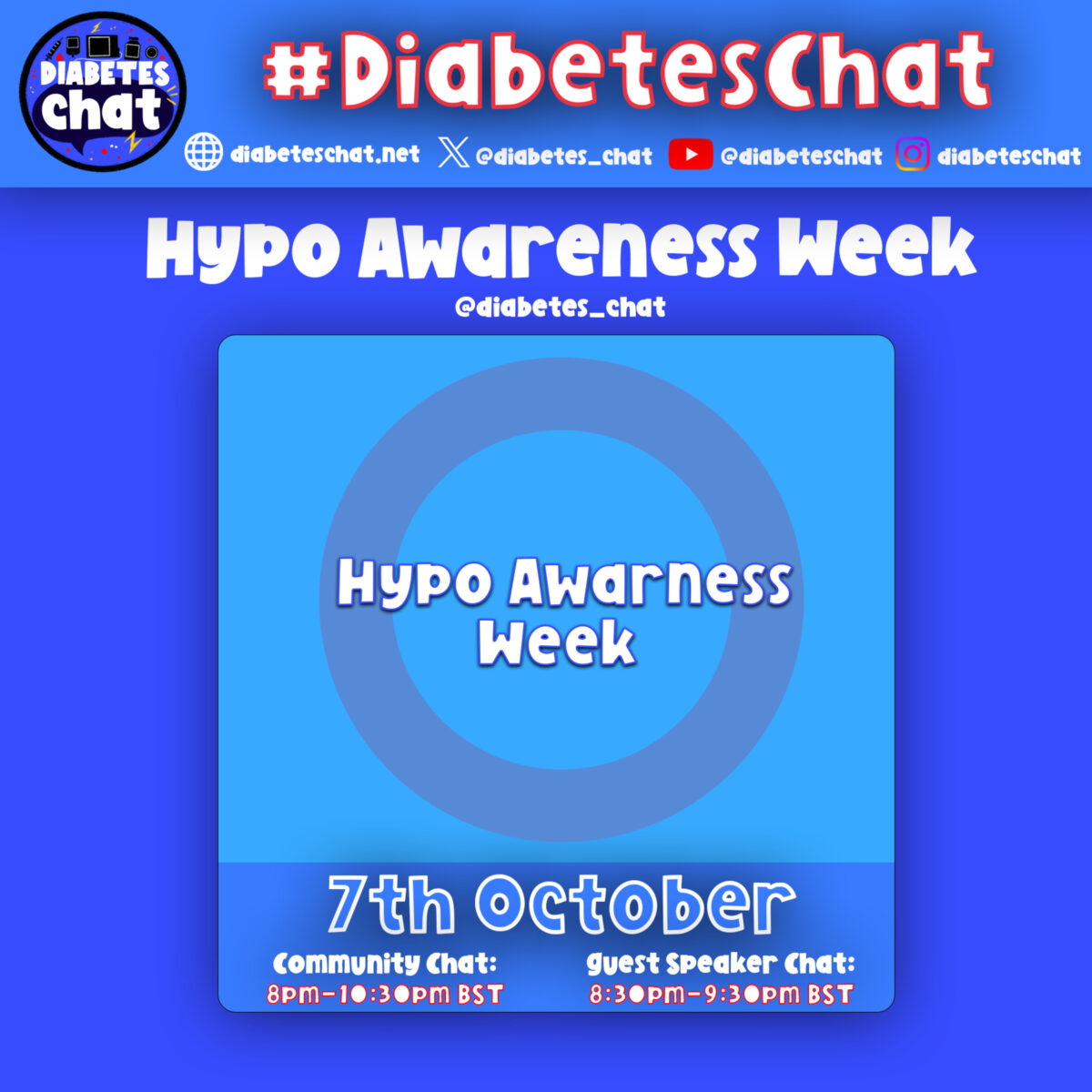 #DiabetesChat – Hypo Awareness Week – #DiabetesChat